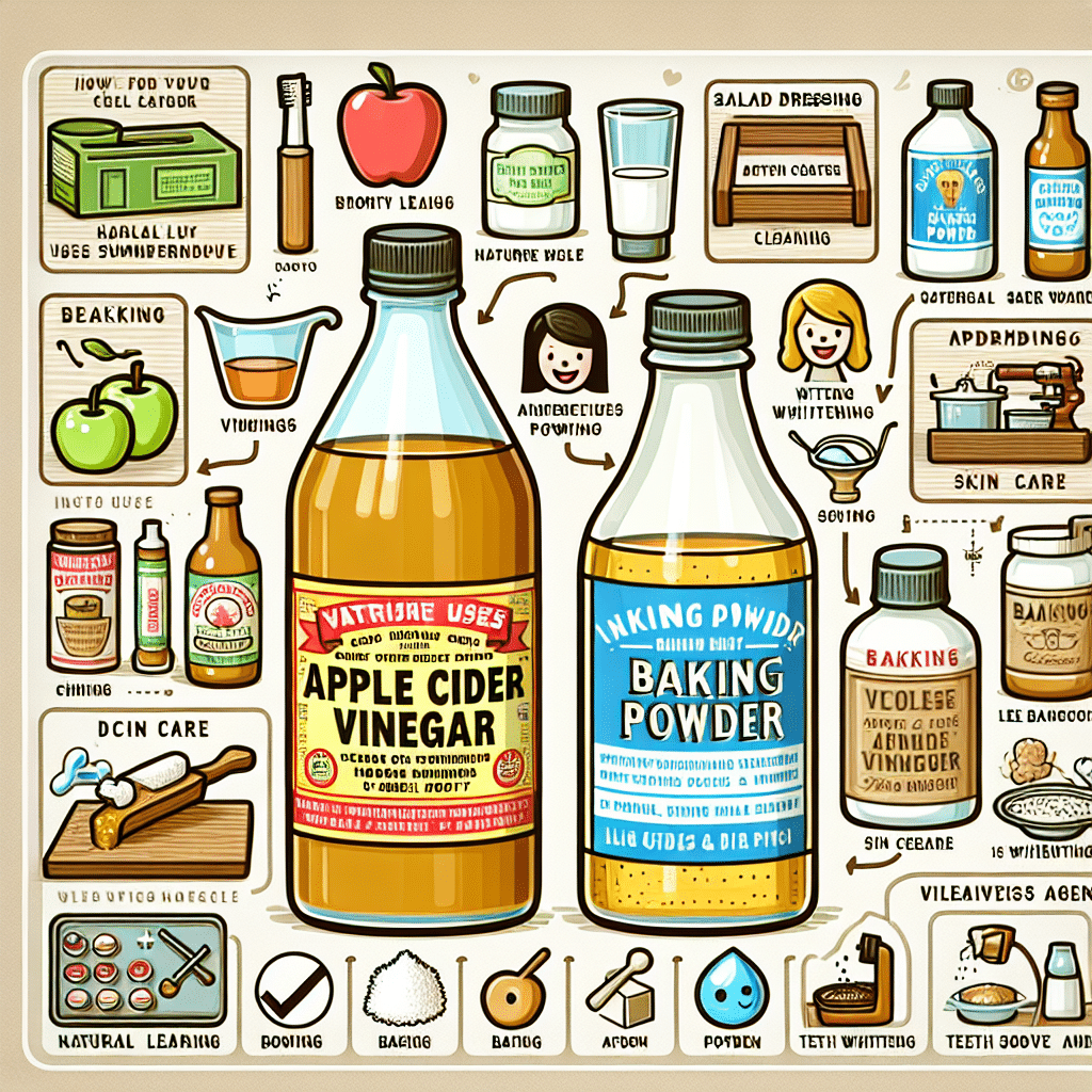 Apple Cider Vinegar and Baking Powder: Uses
