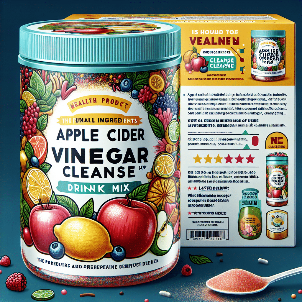 Apple Cider Vinegar Cleanse Drink Mix Powder: Review